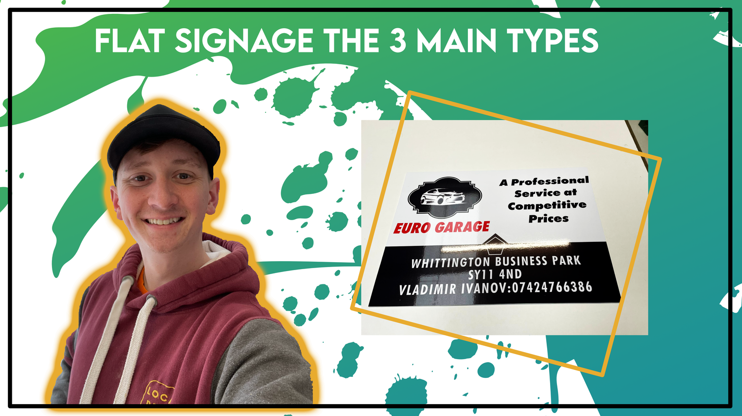 Explaining the 3 Main types of signage - Correx, Aluminium and Foamex ...